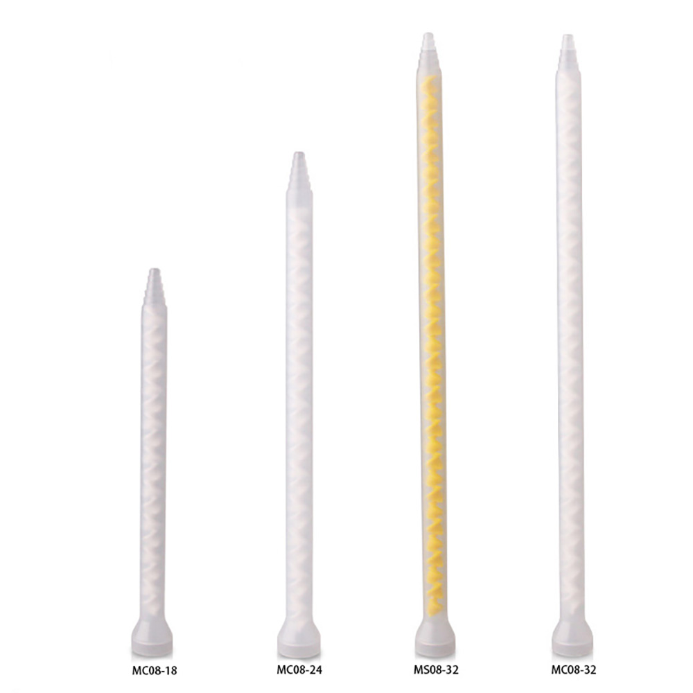 MC08 Series Static Mixing Tube AB Glue Dispensing Mixing Tube